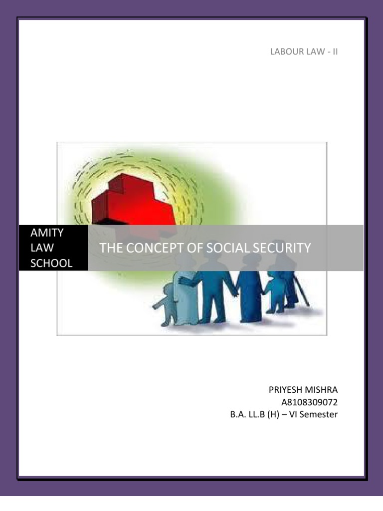 Concept of Social Security | PDF | Welfare | Social Security