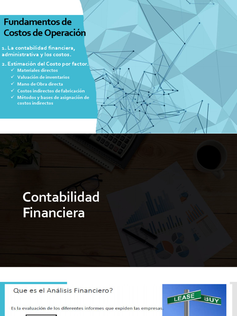 Fundamentos de Costos de Operación | PDF | Contabilidad | Estado financiero