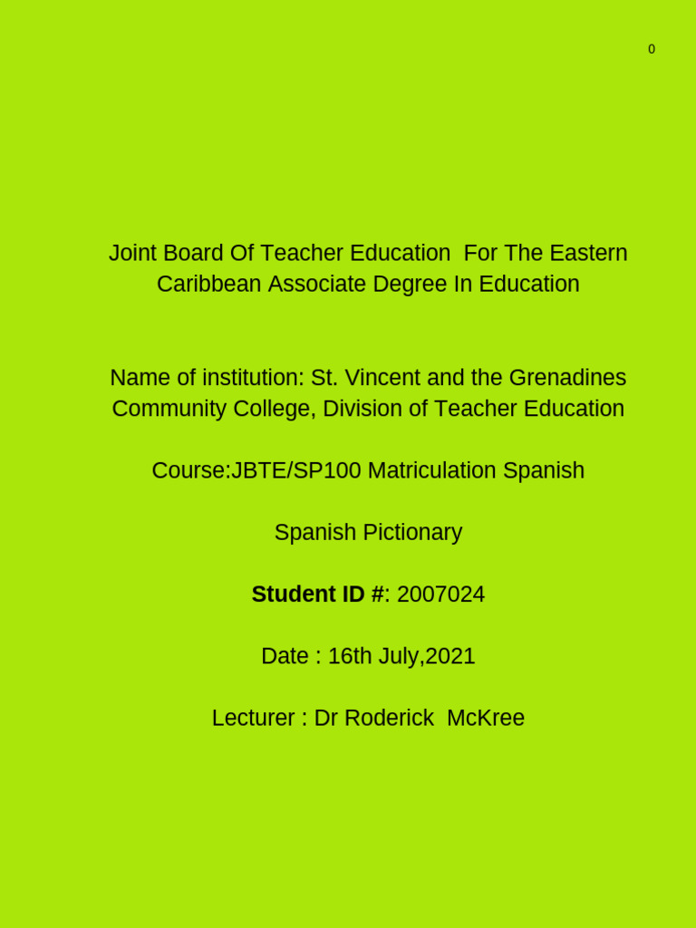 Spanish Pictionary | PDF | Transporte