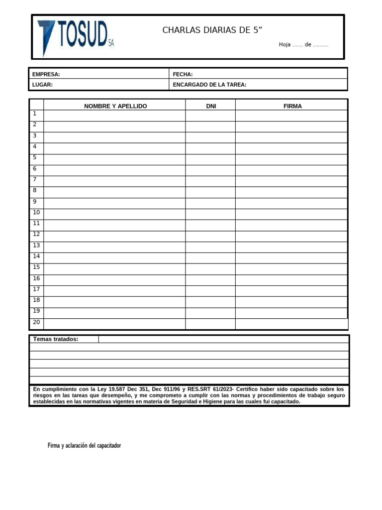 Charlas Diarias de 5 Minutos PDF | PDF