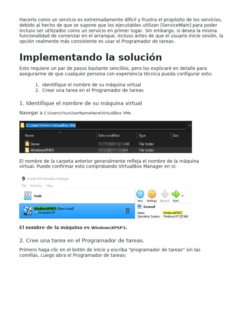 Iniciar Virtualbox Vrbox Por Script | PDF | Servidor (Computación) | Windows 10