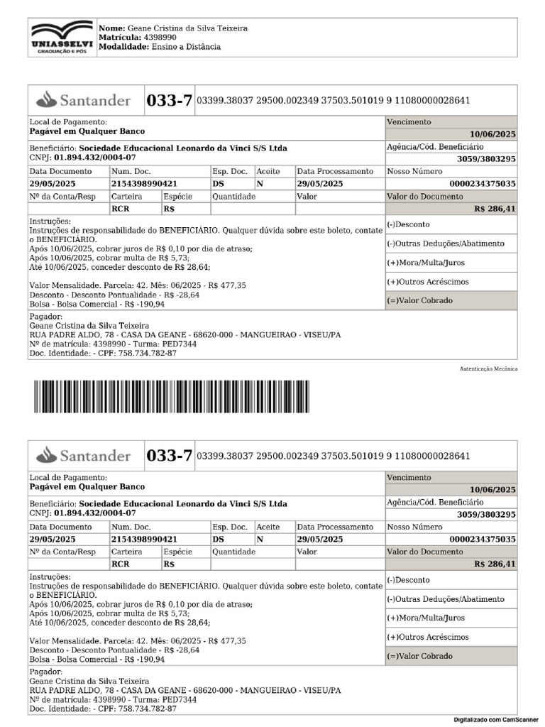 Billet 2022422025129 | PDF