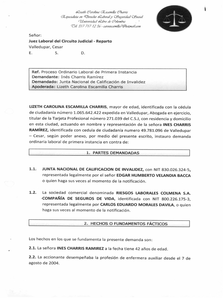 01 Demanda | PDF | Seguro de vida | Seguro