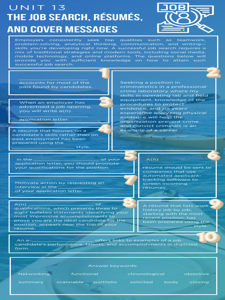Unit 13 Quiz Infographic | PDF | Résumé