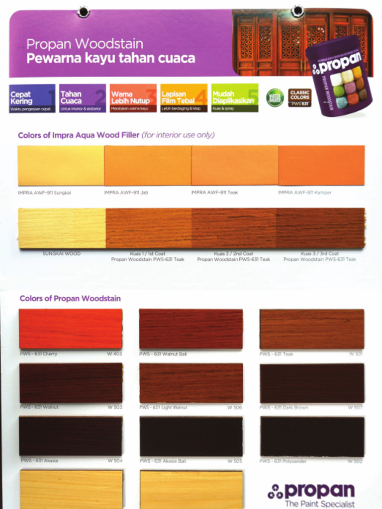 Propan Wood Stain | PDF