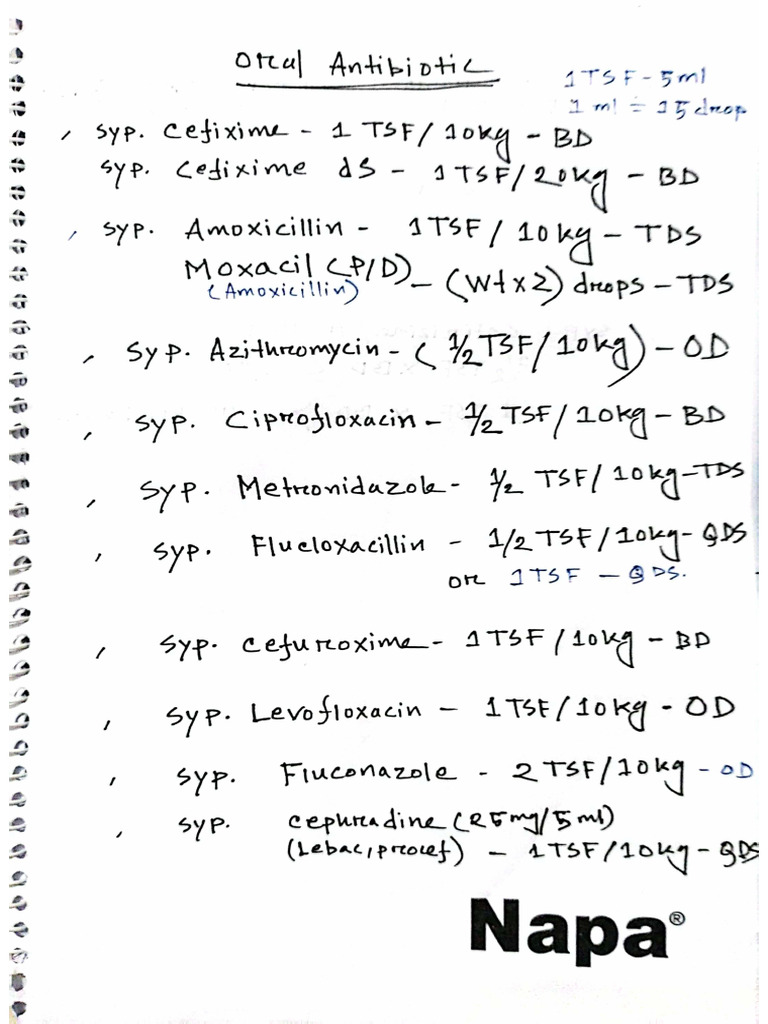 Paedi Treatm (Nahid) | PDF