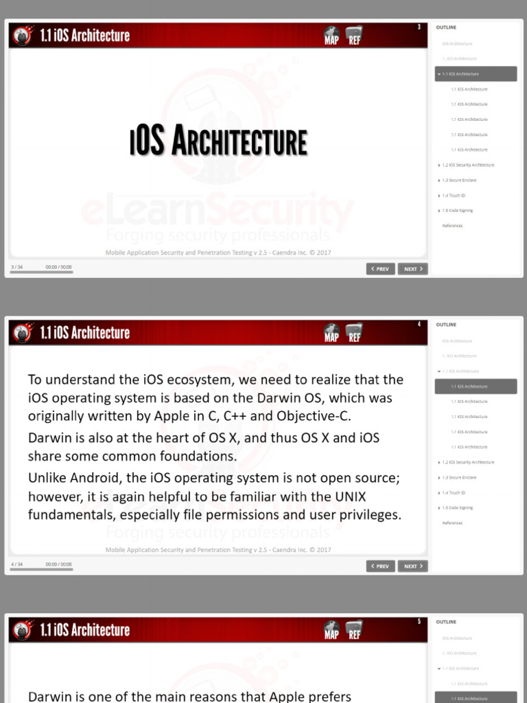 IOS Security Architecture | PDF