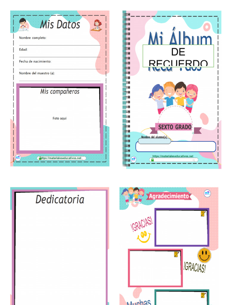 Mi Album de Recuerdos de La Primaria2024 | PDF