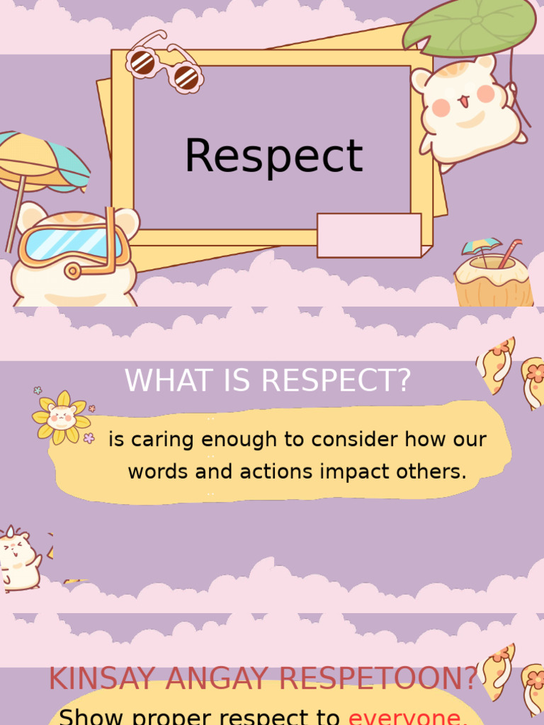 Respect | PDF