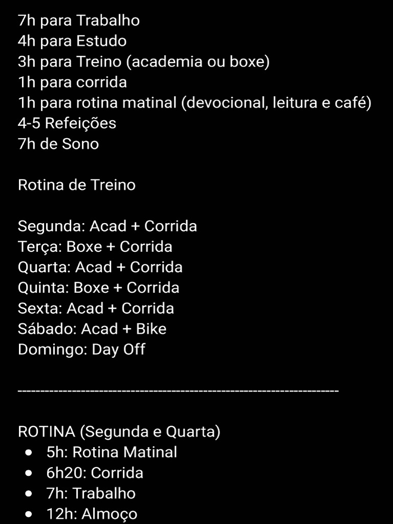 ROTINA | PDF