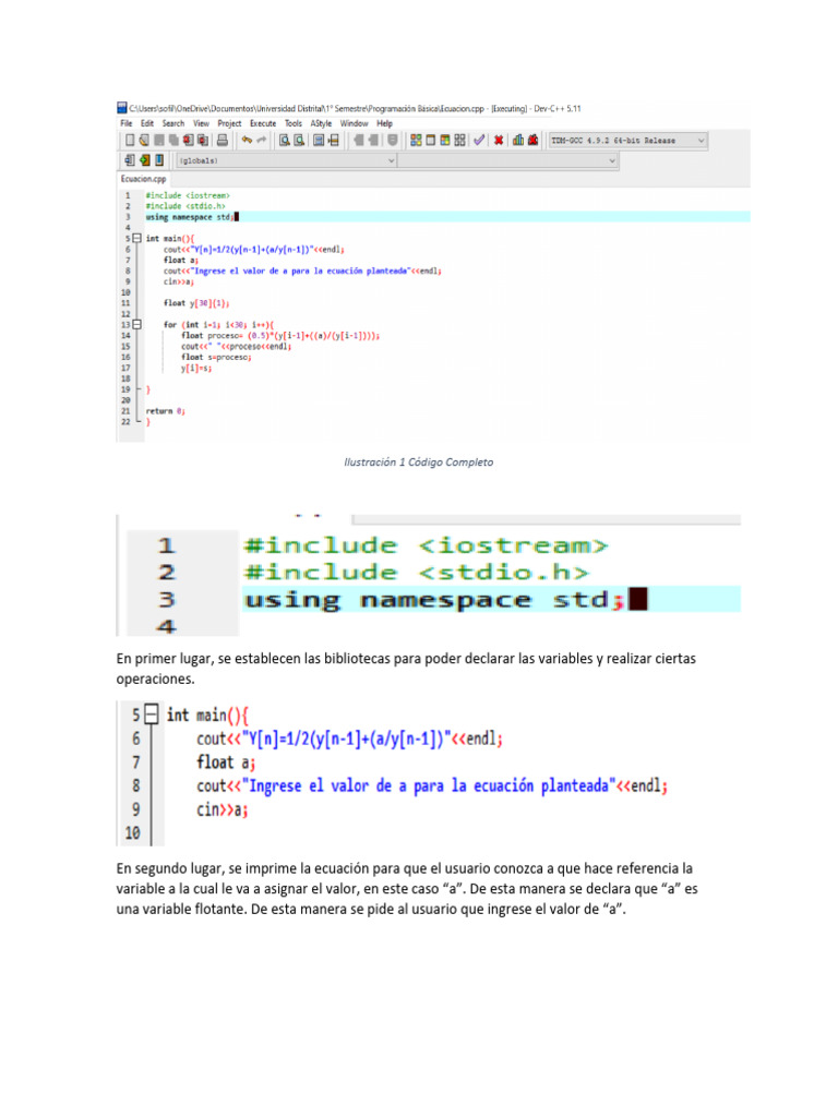 Usos Del For, Ejercicios de Programacion Basica | PDF