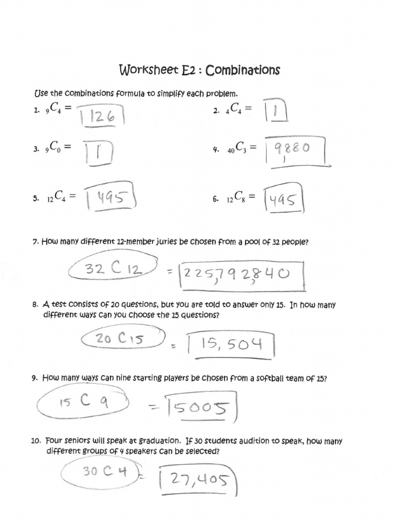 Combinations 3+key | PDF