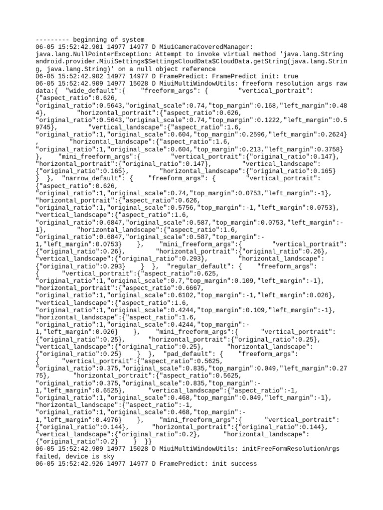 Log Cat 1749119069727 | PDF | String (Computer Science) | Computing