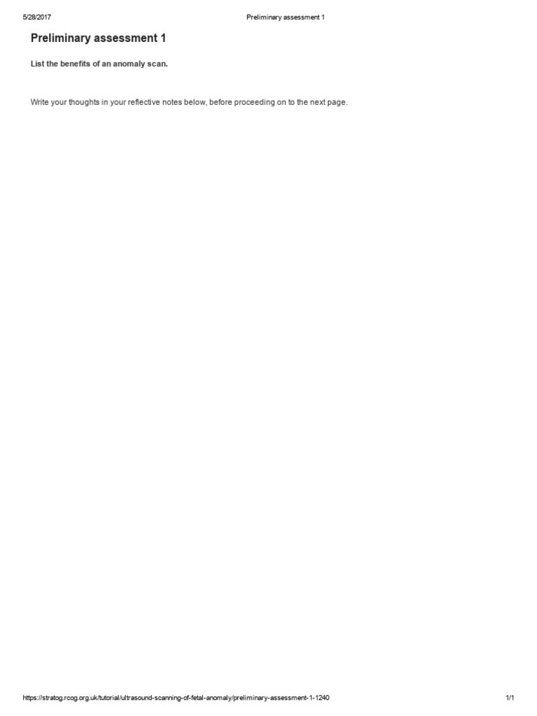 ANC 11-Ultrasound Scanning of Fetal Anomaly StratOG | PDF | Pregnancy ...