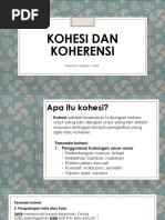 Perbedaan Kohesi Dan Koherensi Beserta Contohnya | PDF
