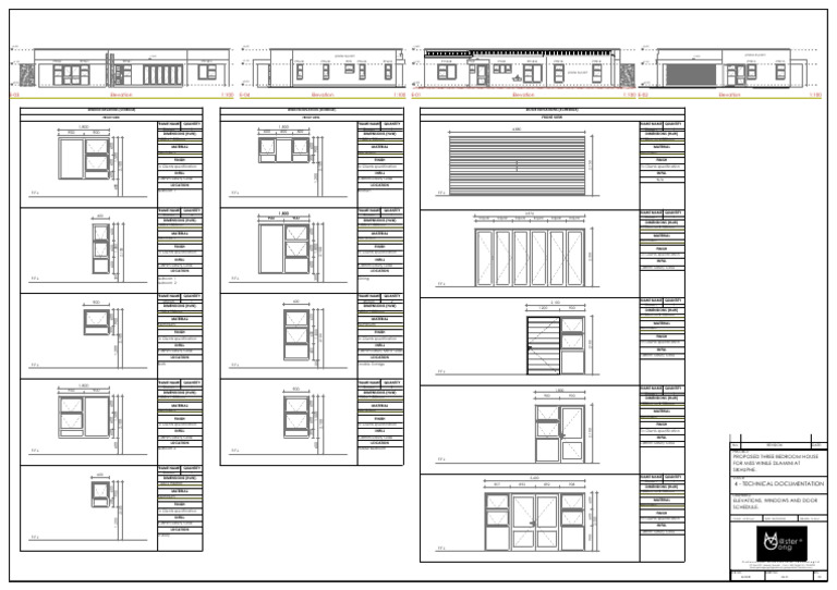 Windows and Doors Schedule For Winile Dlamini | PDF | Window | Building ...
