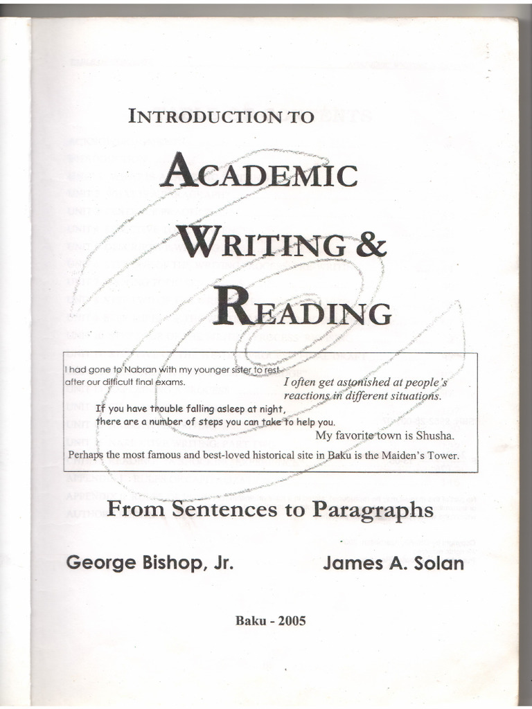Introduction to Academic Reading and Writing | PDF