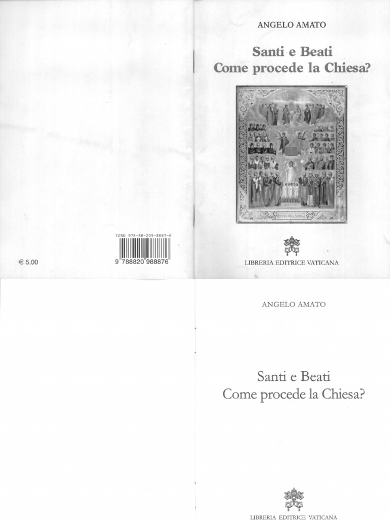 Amato, Vicente Santi e Beati Vaticano 2012 | PDF