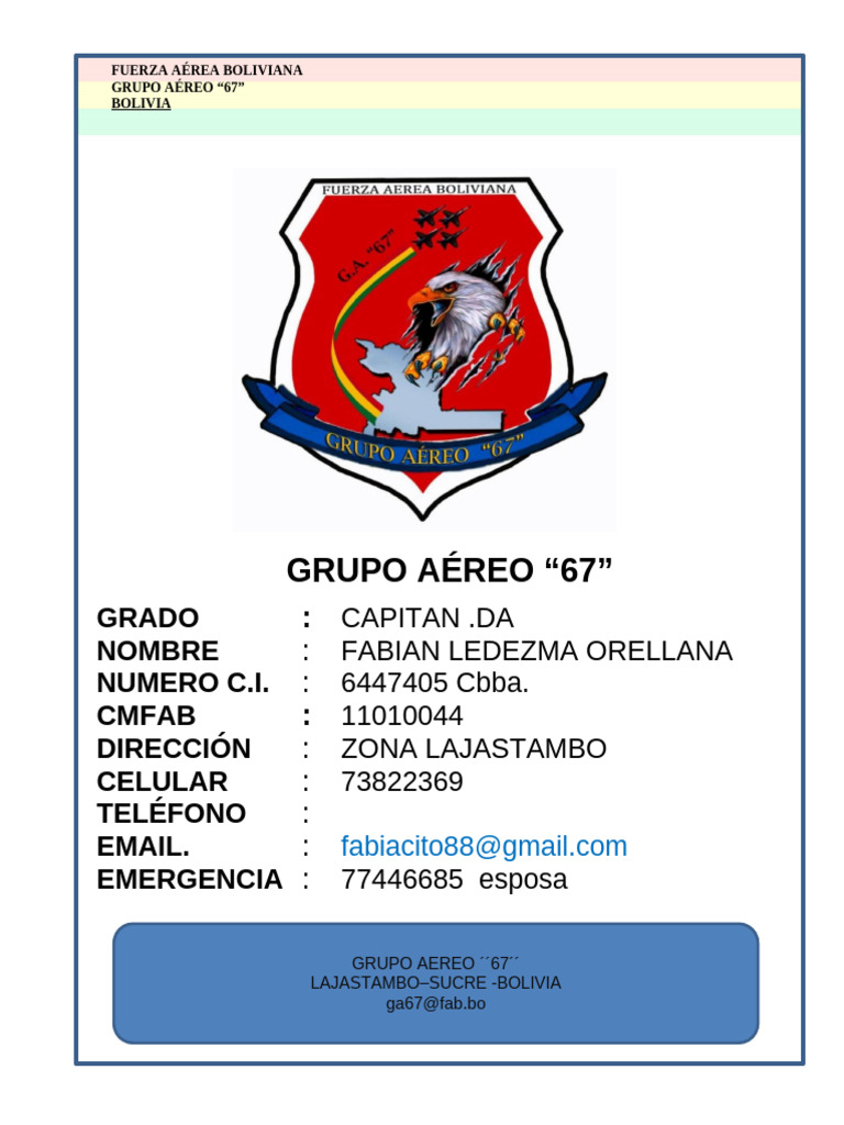 1 Caratula Tapa Folder Ga67 (Recortar y Pegar) | PDF