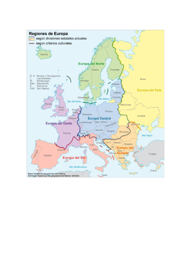 Mapas de Los Tipos de Regi-N | PDF