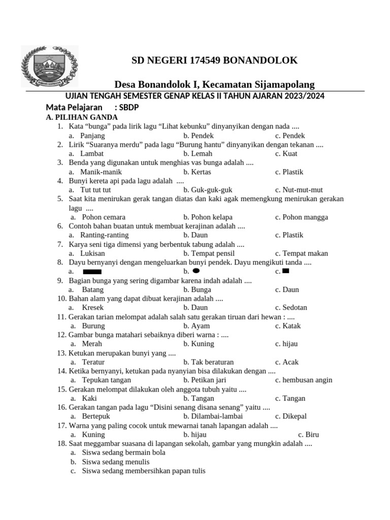 SBDP Mid 2023-2024 | PDF