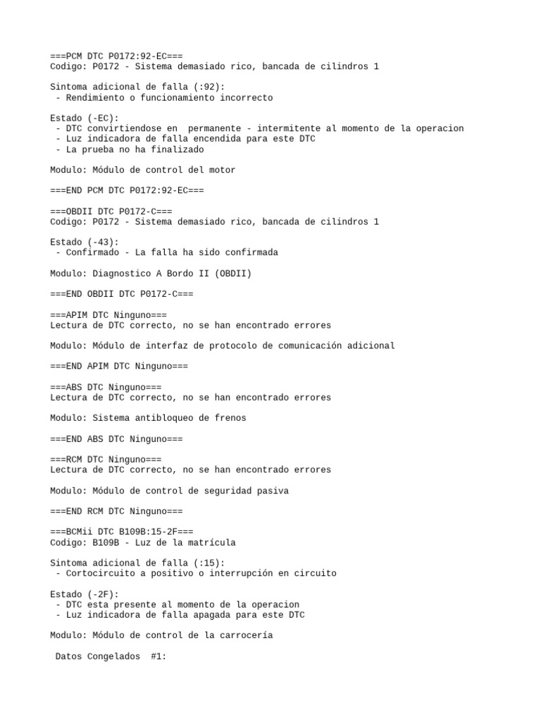 Luz Matricula 110608 | PDF | Sistema de freno antibloqueo | Vehículo de ...