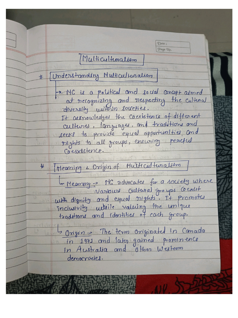 Multiculturalism | PDF