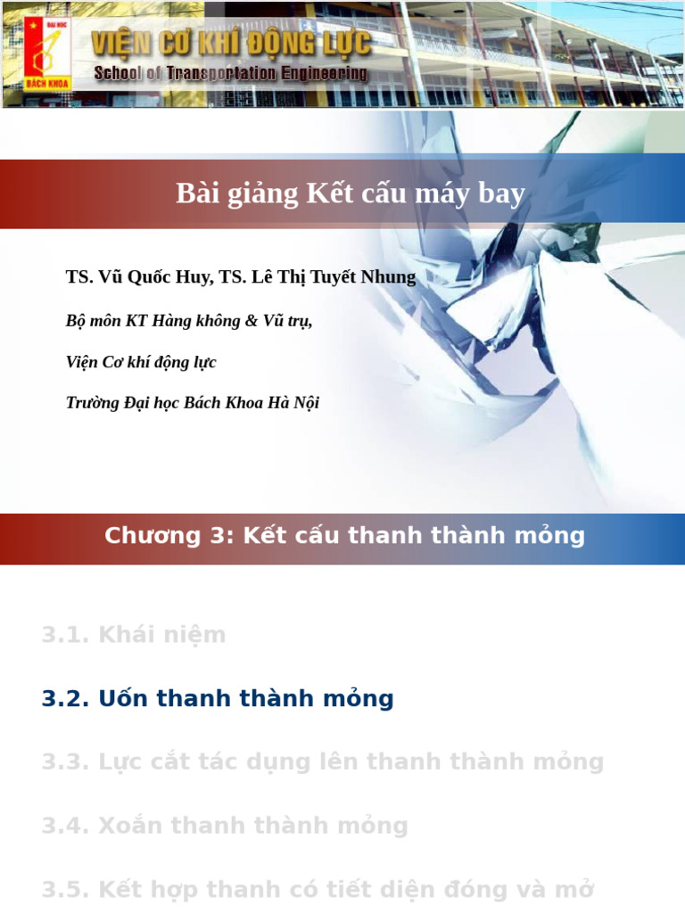 Bai Giang Ket Cau MB - C3-3.2.2 Bai Toan Uon Bat Doi Xung | PDF