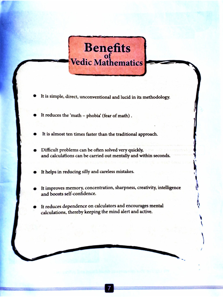Vedic Maths | PDF