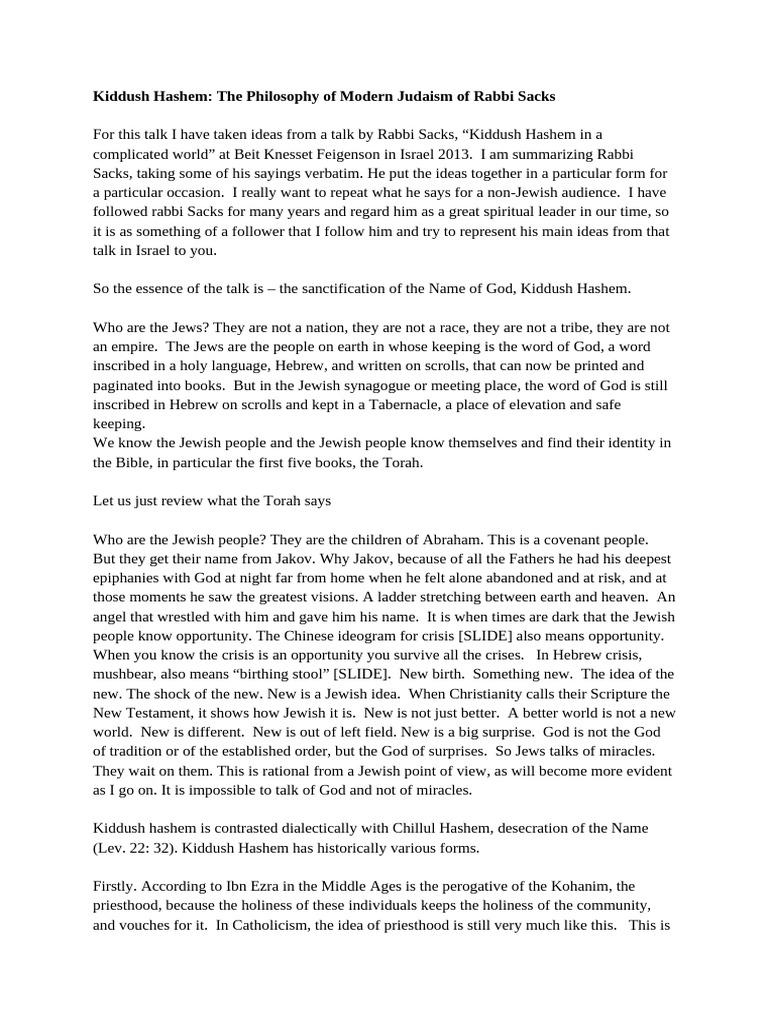 Del Nevo - Ch.7 Western Christian Mind For Asian Students - 7. Kiddush ...