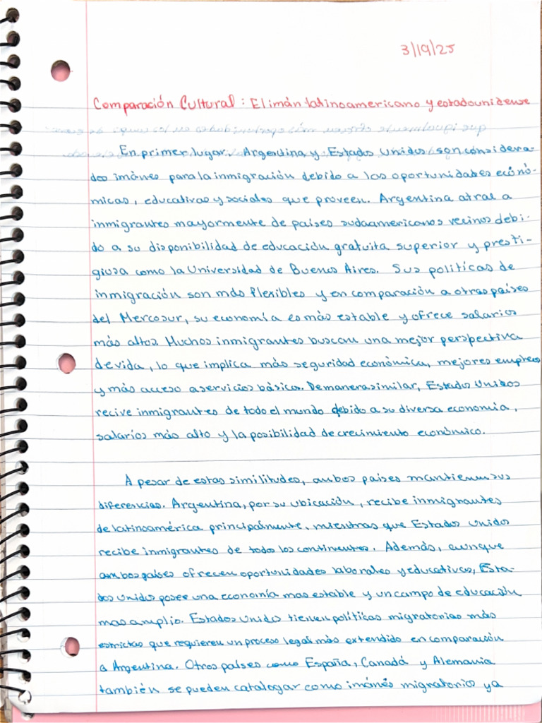 Comparacion Cultural | PDF