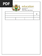 2025 Grade 7 June Maths Test | PDF