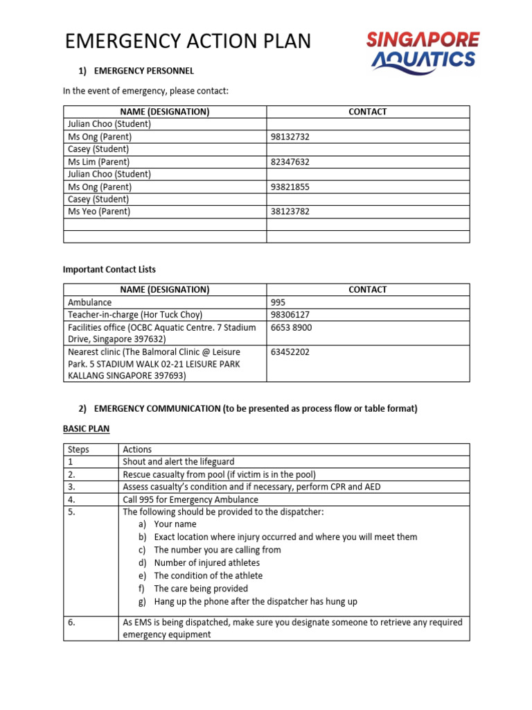 Annex C EAP Group 2 Session 6 | PDF | Emergency Medical Services ...