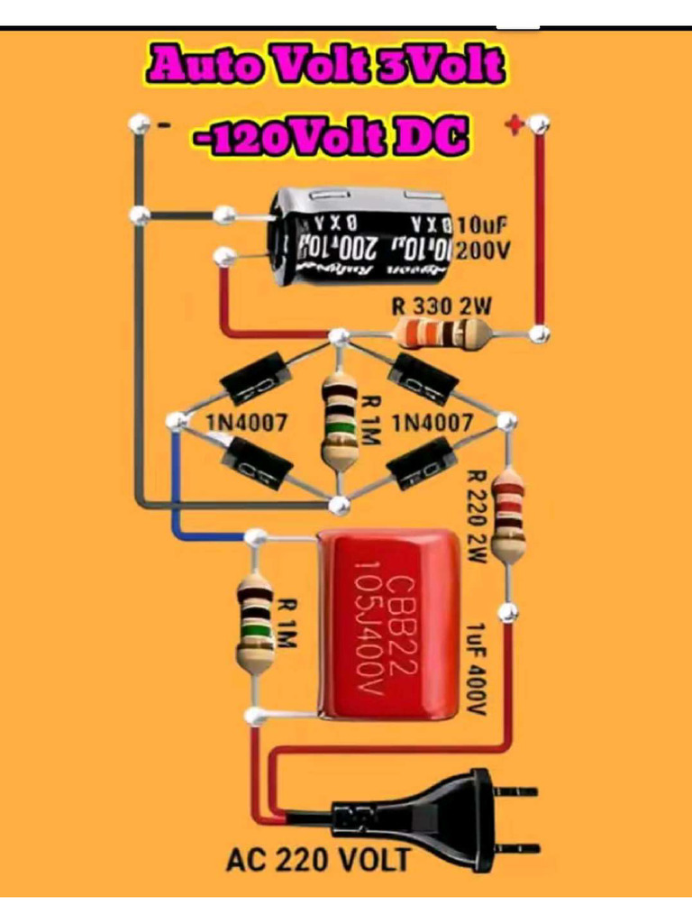 Auto Volt From AC 220 To 3v-120v Auto | PDF