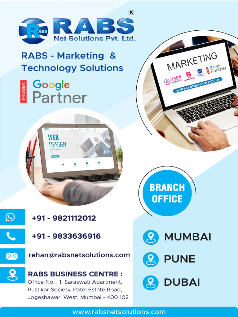 RABS - Marketing & Technology Solutions | PDF | Google Play | Computing