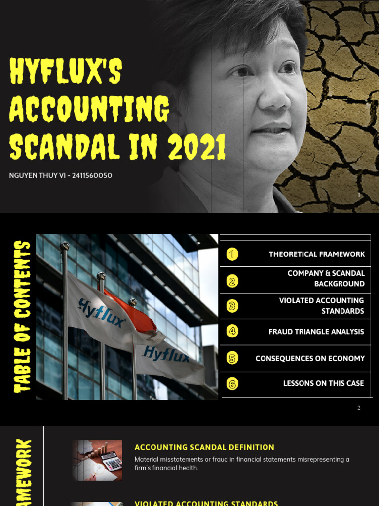 Hyflux Accounting Scandal Overview | PDF | Accounting | International ...