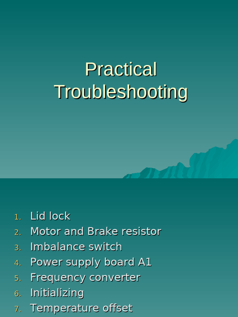 04 Troubleshooting | PDF