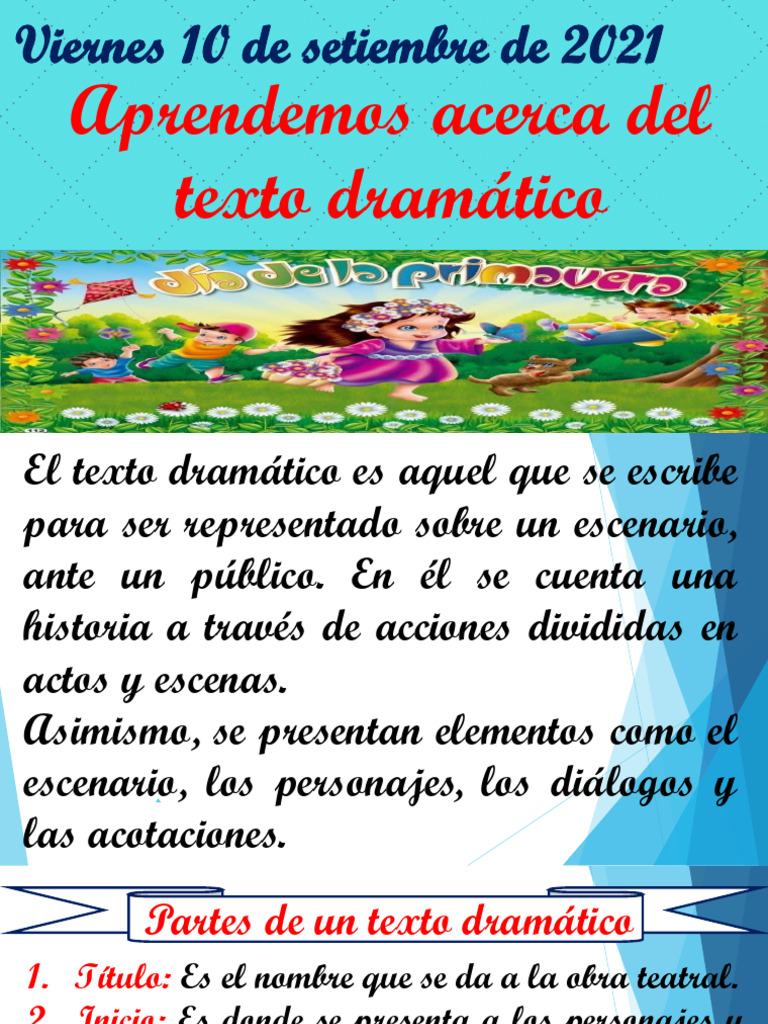 El Texto Dramatico | PDF