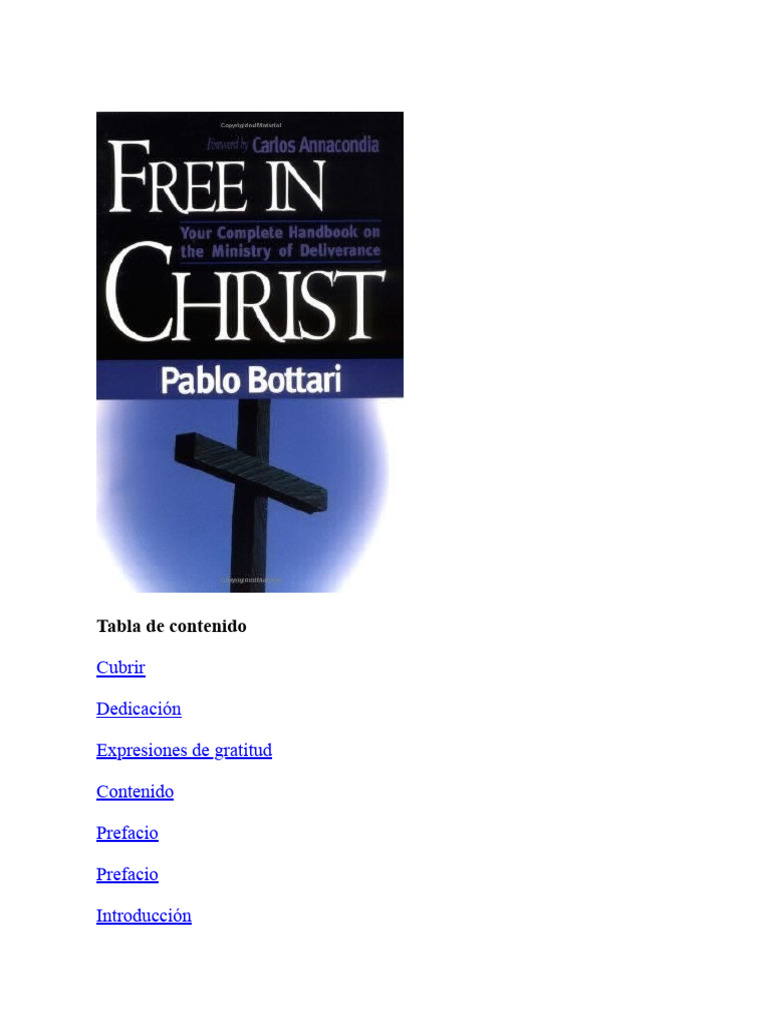 Ministerio de Liberación en Cristo | PDF | Oración | Demonios