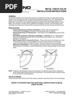 CheckMate UltraFlex® Valve Manual | PDF | Pipe (Fluid Conveyance) | Valve