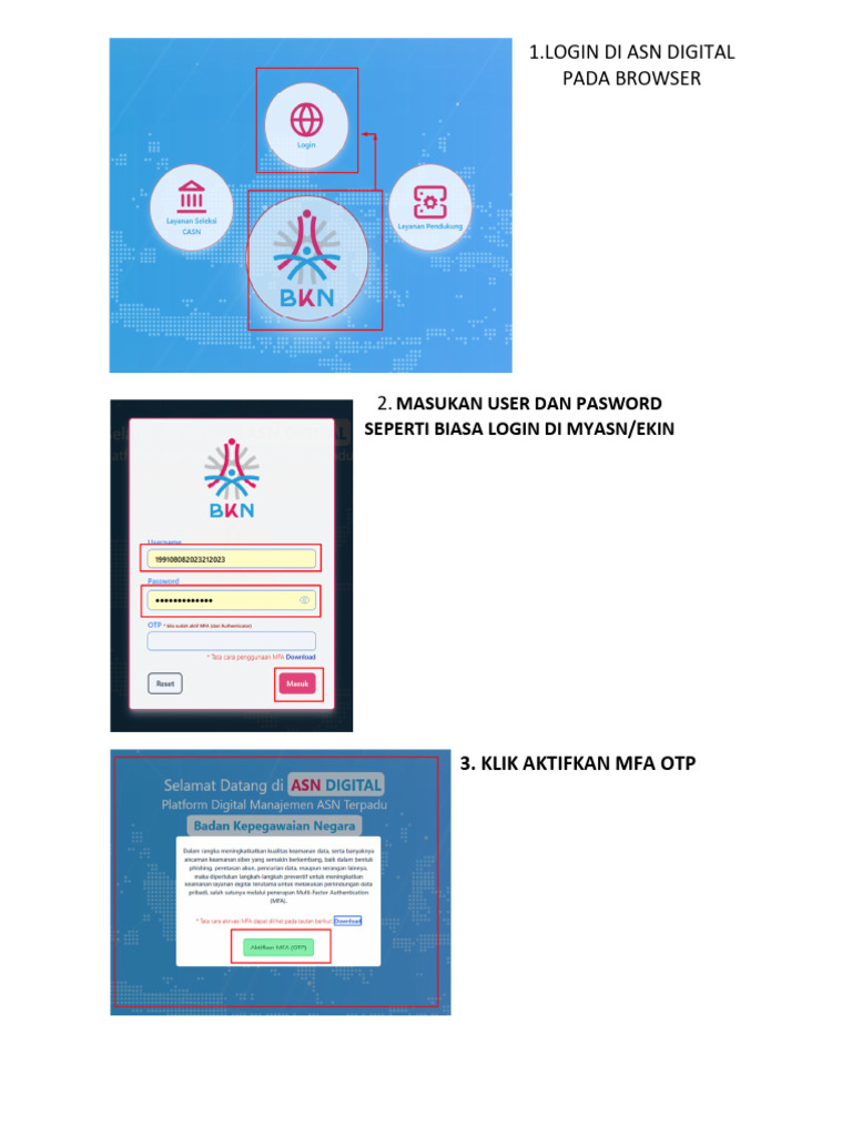 Cara Aktifkan Otp Mfa | PDF