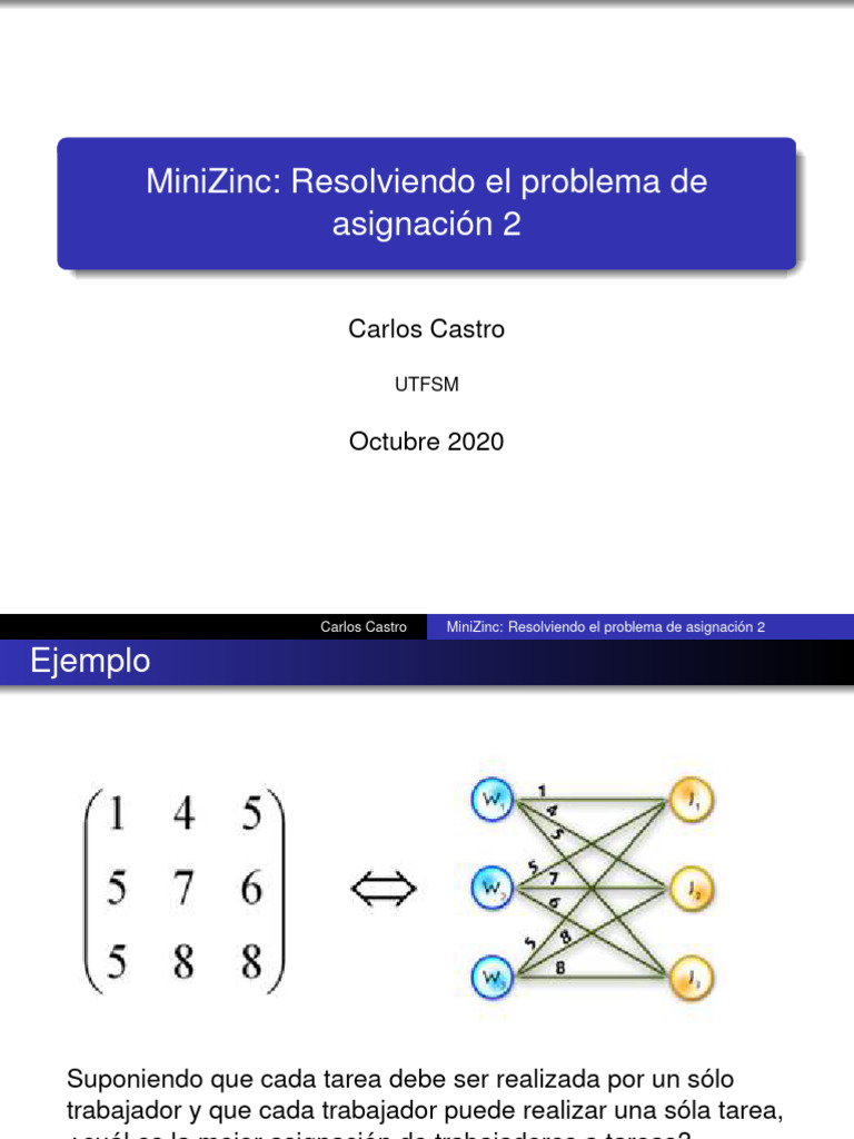 S m2 s5 03 Minizinc Asignacion 2 | PDF | Matemáticas De La Computación ...