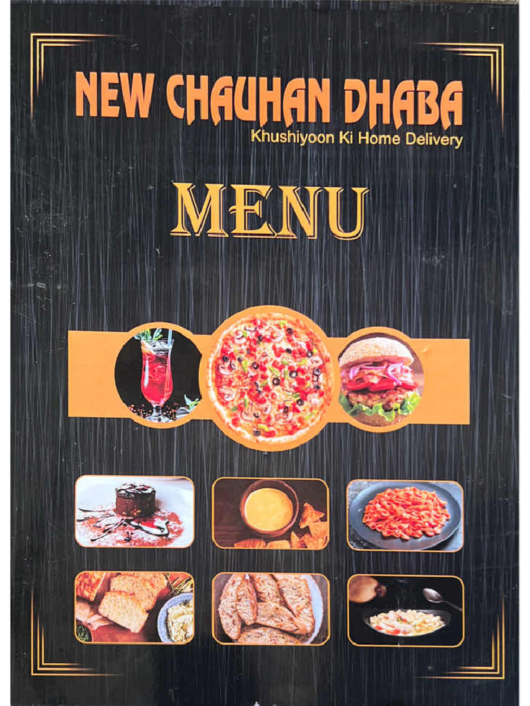 New Chauhan dhaba Menu 7678941183 | PDF
