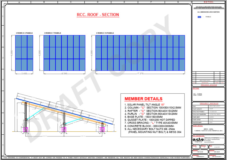 Iocl - Goa - Structure Layout | PDF | Sun | Solar Power