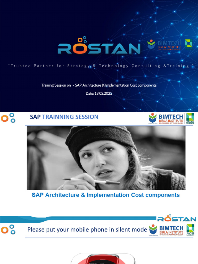 SAP Traning Session Class 3 | PDF | Databases | Relational Database