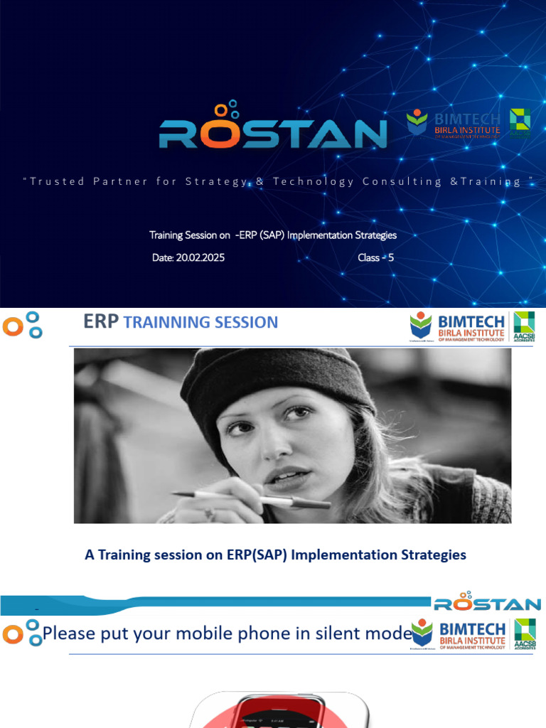 SAP SD Traning Session Class 5 | PDF | Change Management | Software