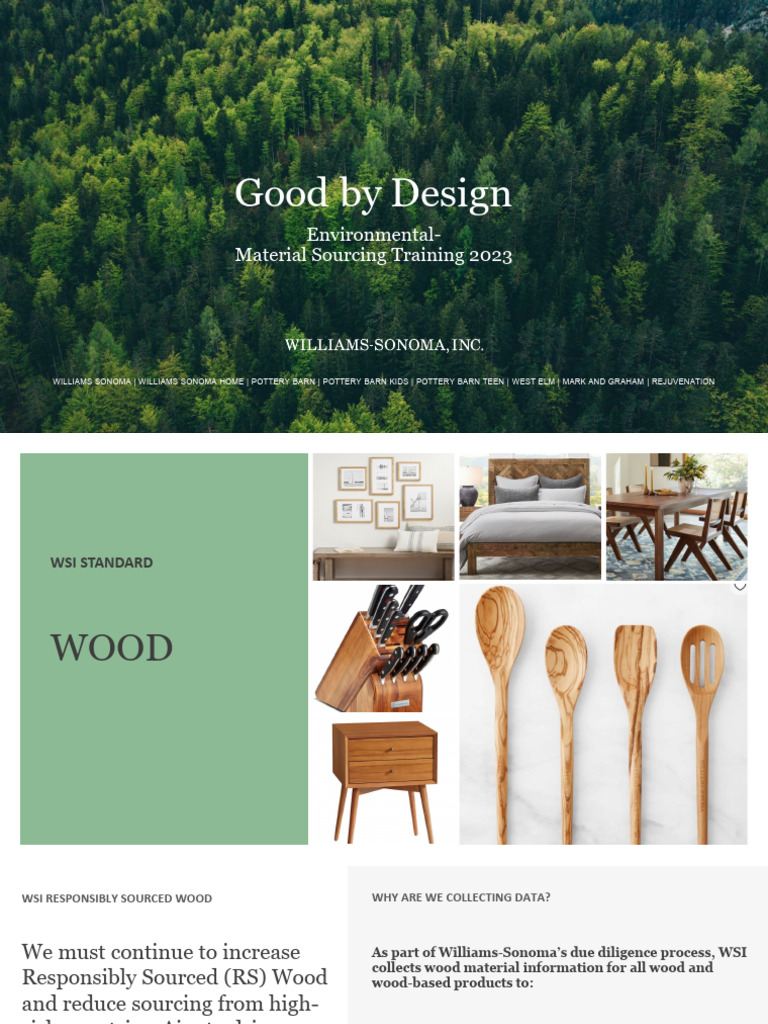 Vendor Training Slides Enviro Materials Wood | PDF | Forest Stewardship ...