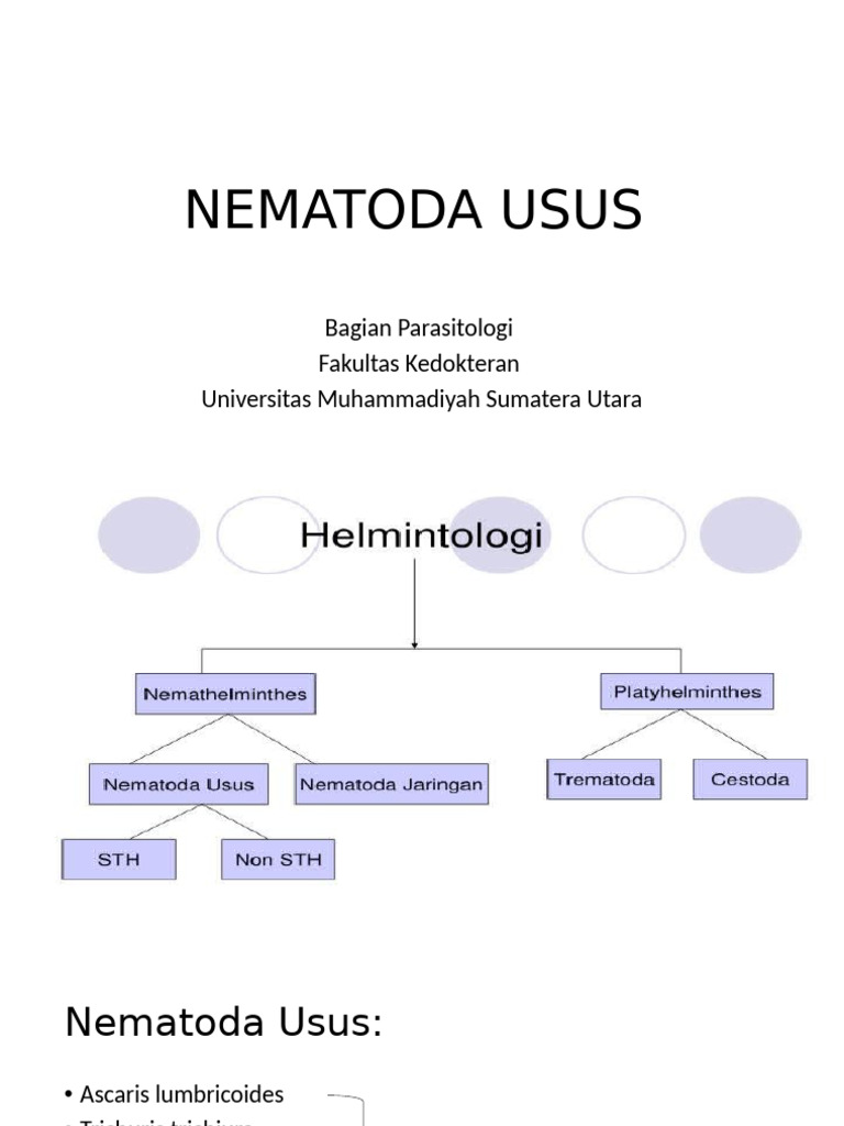 Nematoda Usus | PDF