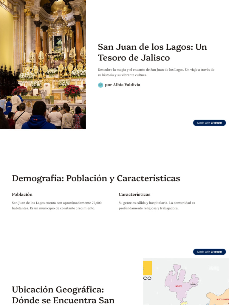 San Juan de Los Lagos Un Tesoro de Jalisco | PDF | Turismo