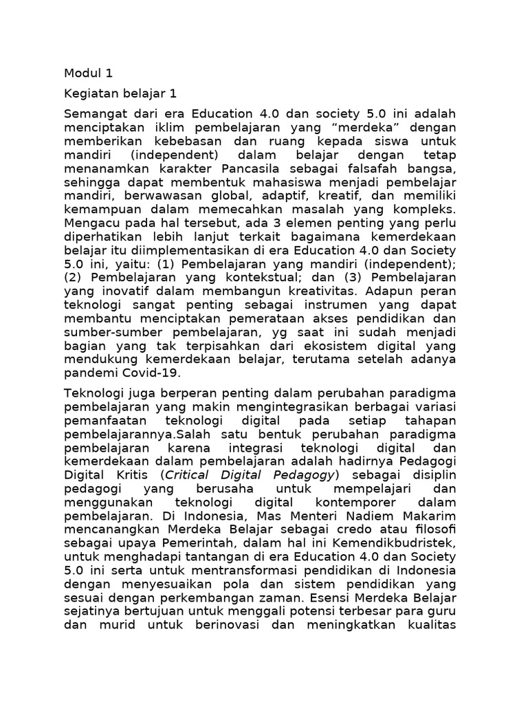 Modul 1 Pembatik | PDF